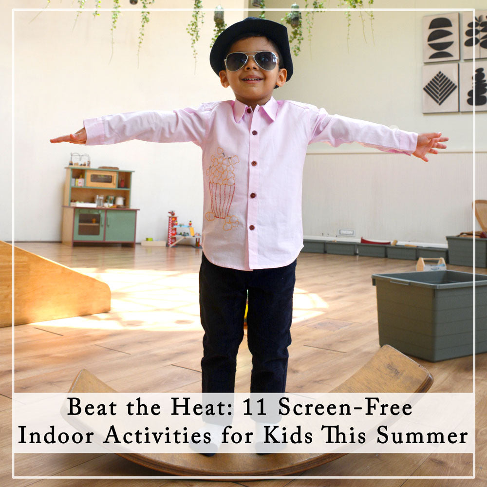 Beat the Heat: 11 Screen-Free Indoor Activities for Kids This Summer – Nanhey