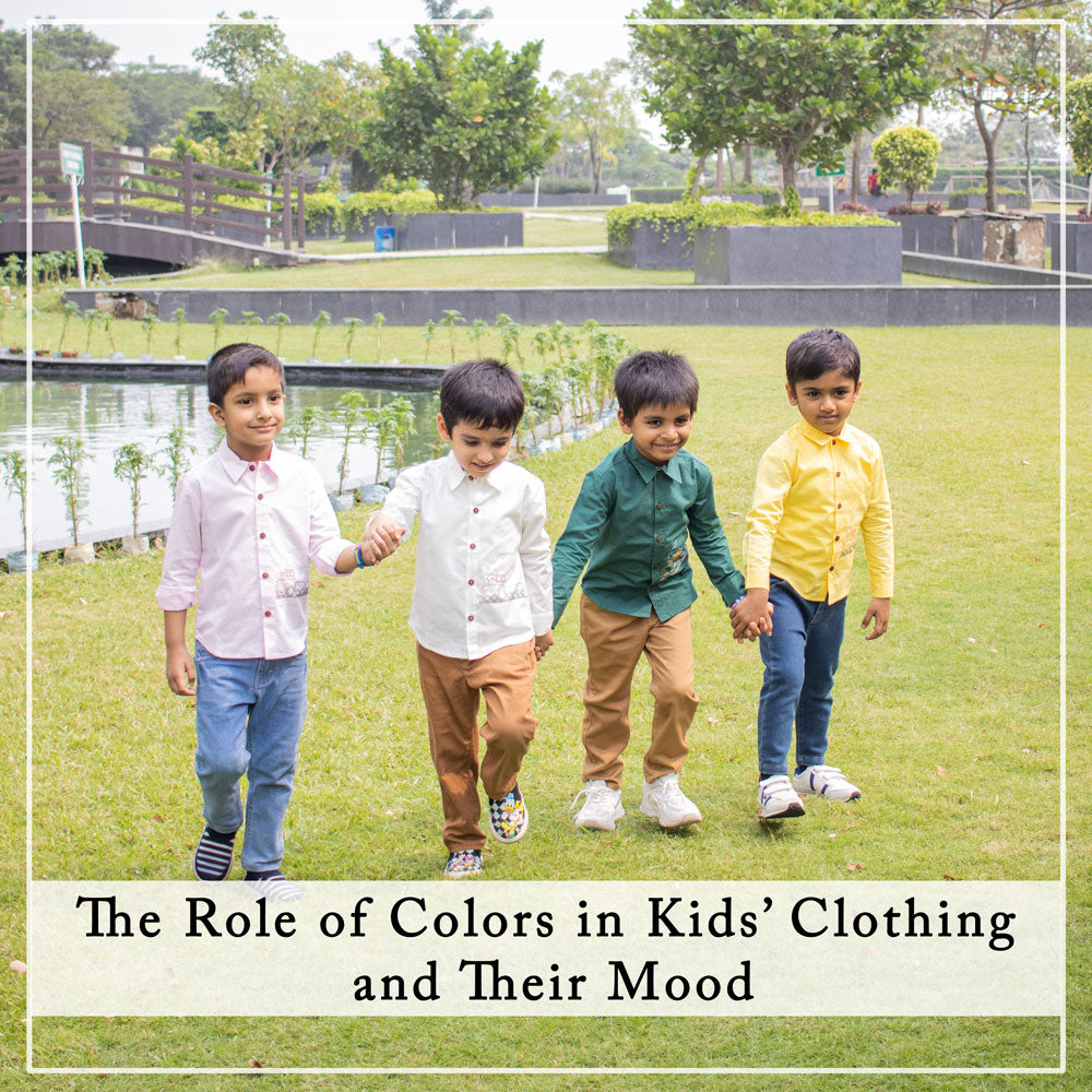 The Role of Colours in Kids’ Clothing and Their Mood – Nanhey